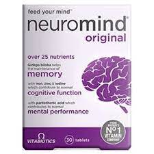 Vitabiotics Neuromind Original Brain Health Tablets - Pack of 30 ...
