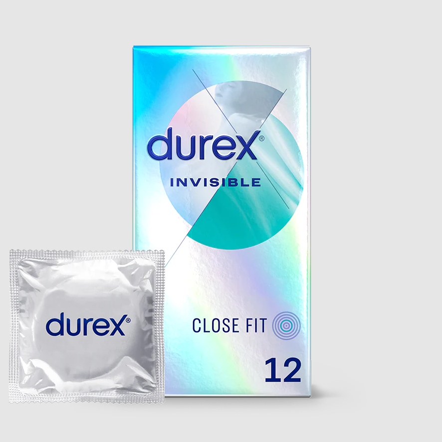 Durex Invisible Extra Sensitive 12's (New Packaging)– Thechemist2u