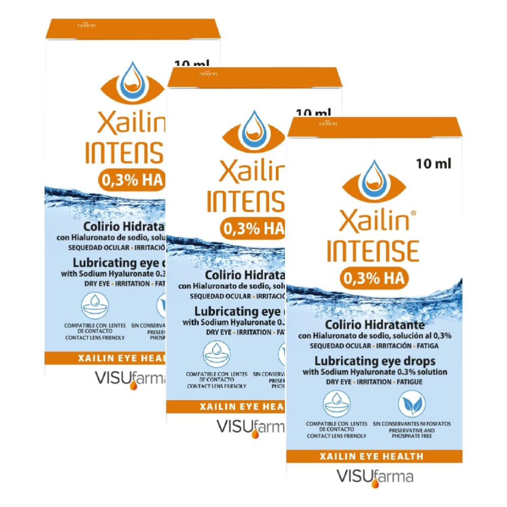 Xailin Intense 0.3% HA Eye Drops- 10ml– Thechemist2u